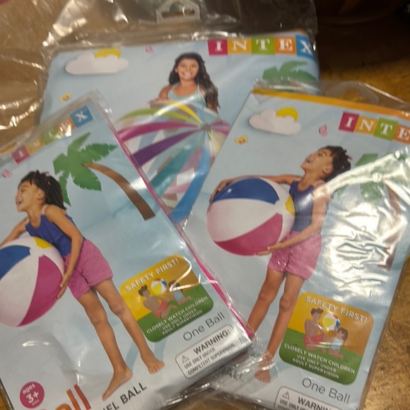 beach balls | Other | Adidas Blue And Pink Inflatable Beach Ball Party ...